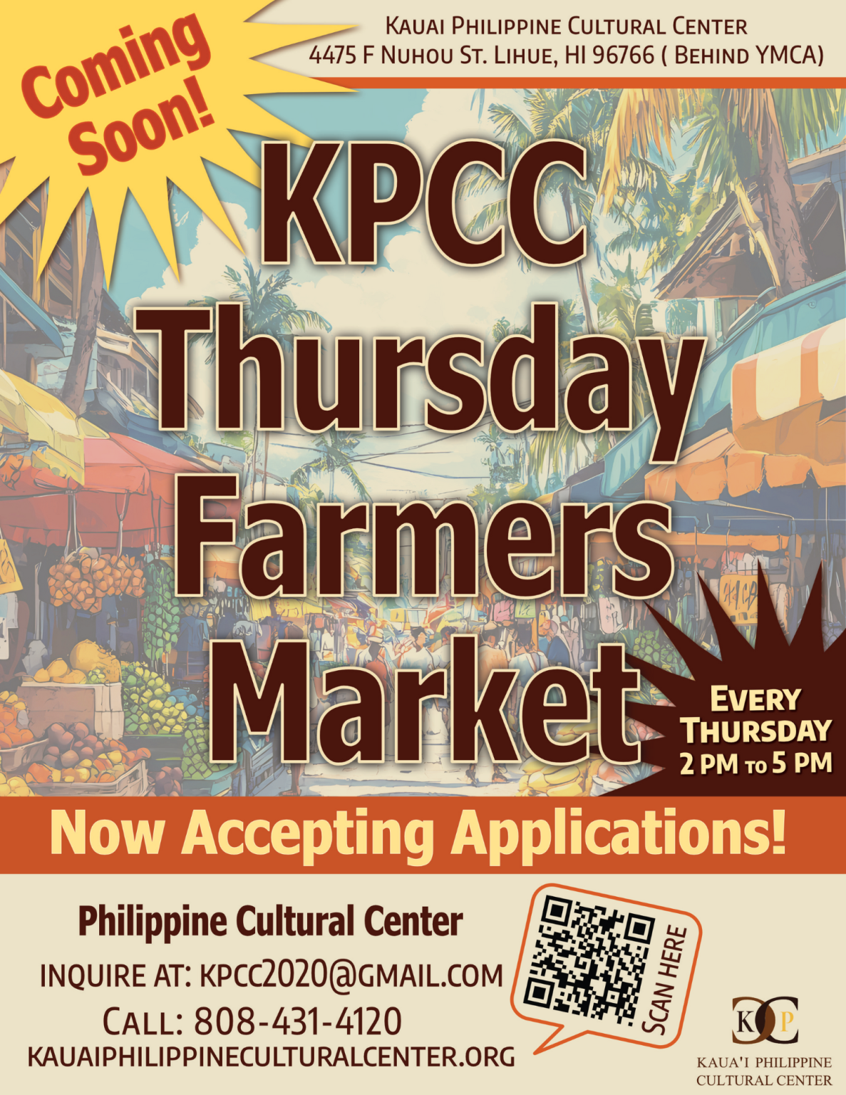 Farmers Market - Kauai Philippine Cultural Center